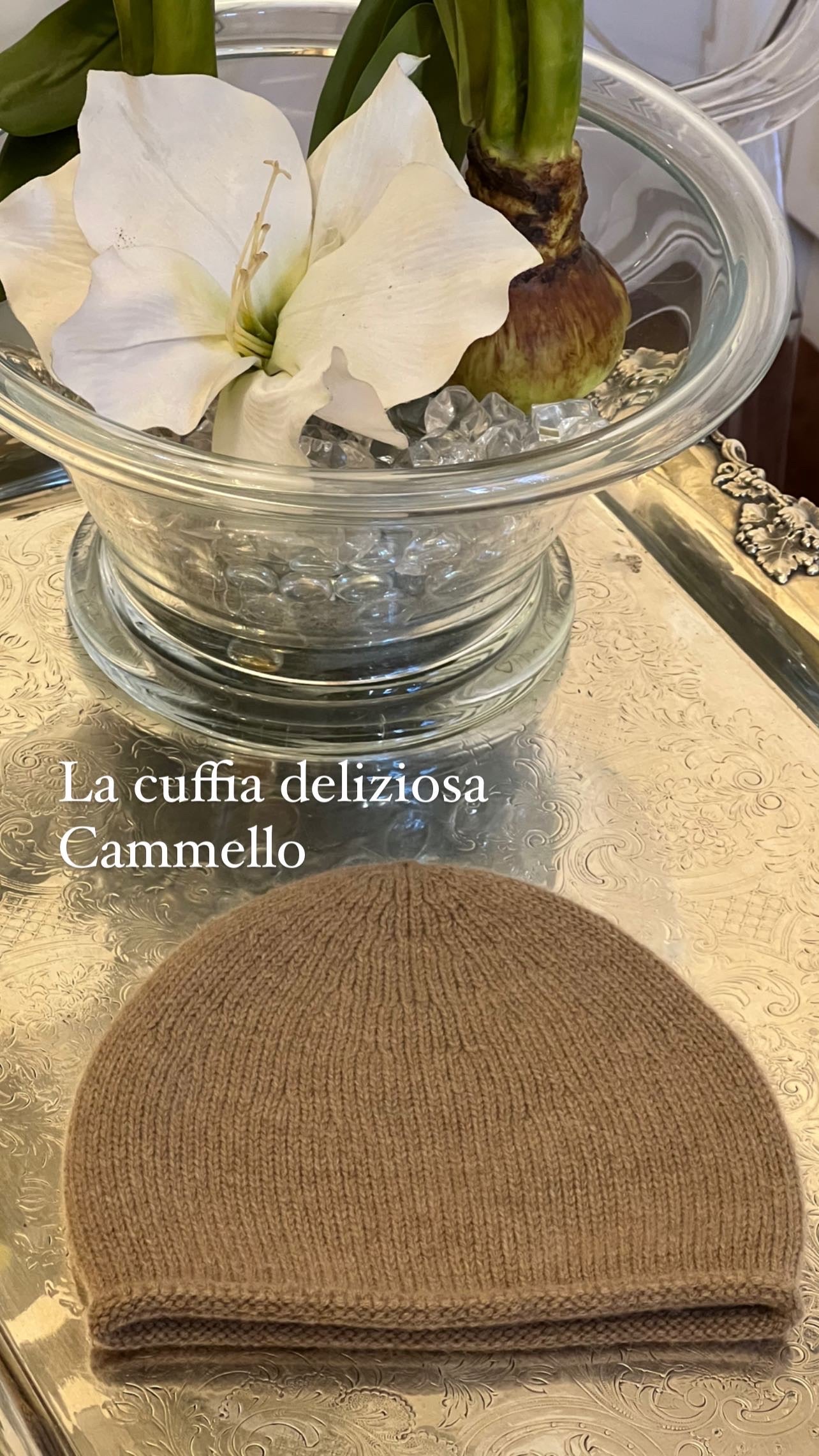 LA CUFFIA DELIZIOSA CAMMELLO | 100% cashmere – Cashmere To Go